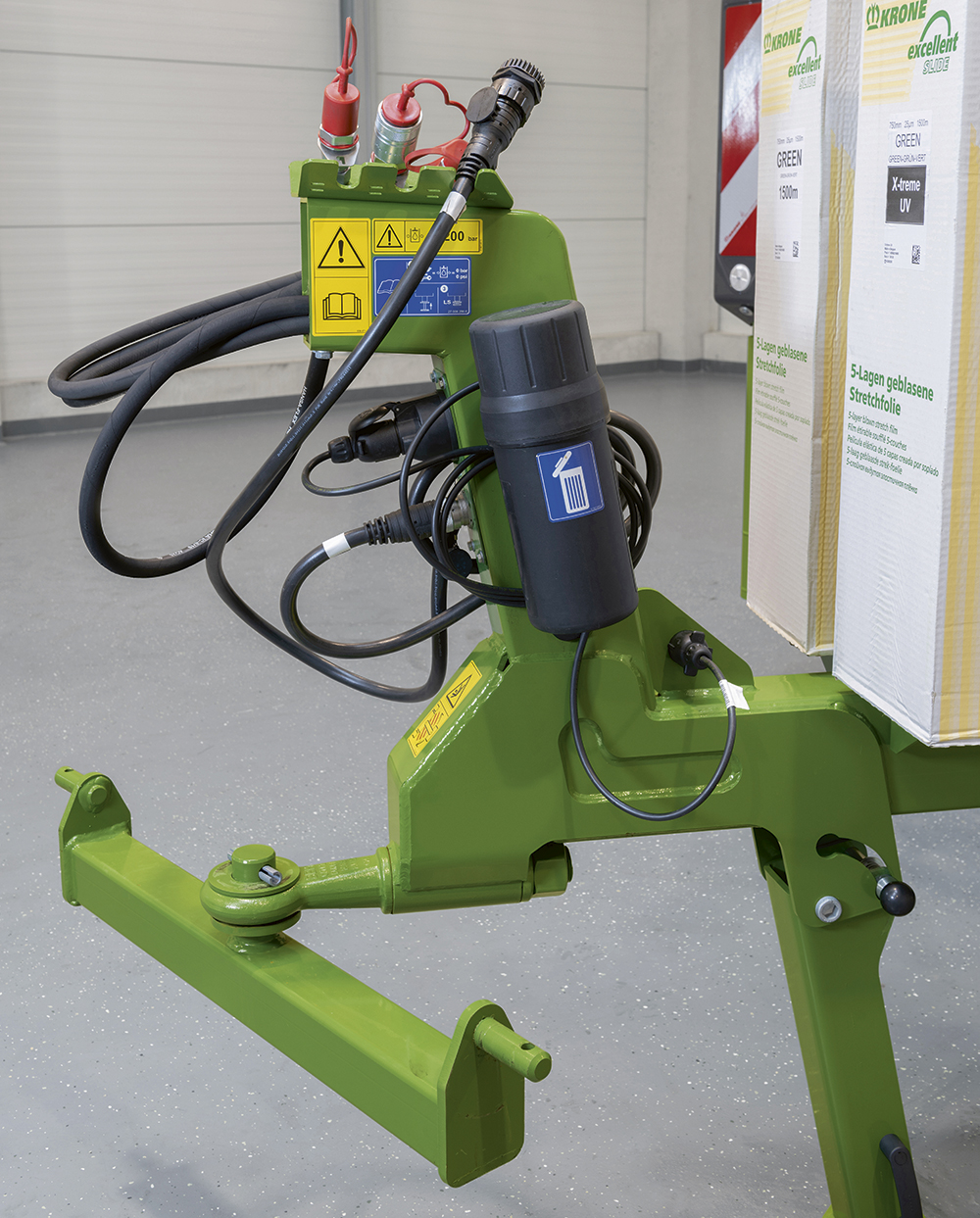 Trailed bale wrapper EasyWrap 165 T